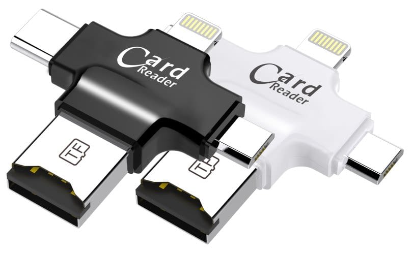 3 in 1 Micro SD Card Reader for iPhones and Android Phones - Mobile Geeks